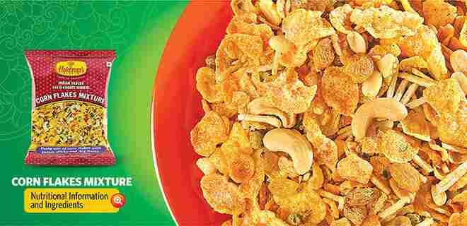 Haldiram's Cornflakes Mixture -Crispy cornflakes, rich dry fruits and ...